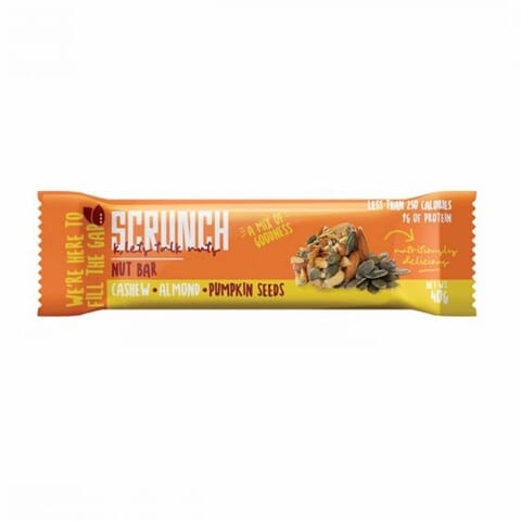 Scrunch Cashew, Almond And Pumpkin Seeds Bar - 40 grams price in Egypt ...