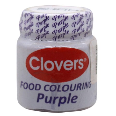 Buy Clovers Purple Food Colour Powder 10g Online - Carrefour Kenya