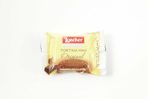 LOACKER TORTINA ORIGINAL CRISPY WAFERS FILLED WITH MILK CHOCOLATE CREAM ...