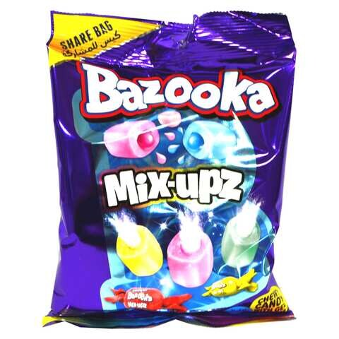 Buy Bazooka Mix-Upz Flavoured Chewy Candy 120g Online - Shop Food ...