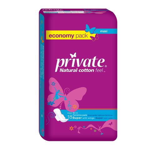 PRIVATE MAXI PADS*18 price in Egypt | Carrefour Egypt | supermarket kanbkam