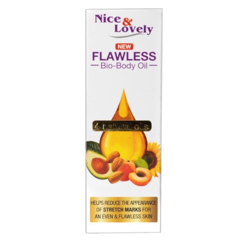 Buy Nice And Lovely New Flawless Bio Body Oil 100ml Online - Carrefour ...