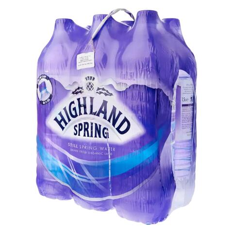 Highland Still Spring Water 1.5L x Pack of 6 price in Kuwait ...