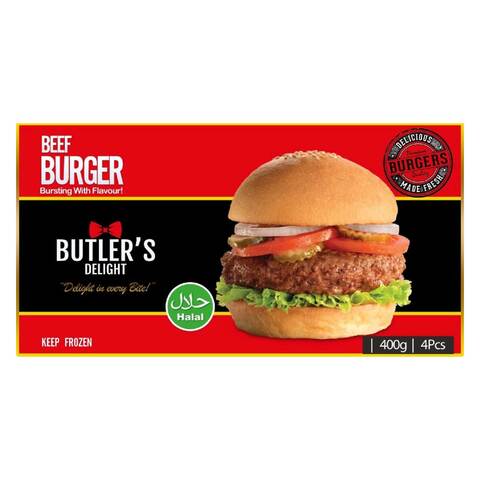 Buy BUTLER'S DELIGHT BEEF BURGER400G Online - Carrefour Kenya