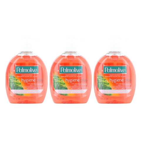 Palmolive Liquid Hand Soap Hygiene Liquid Hand Wash Pump - 300ml x3 ...
