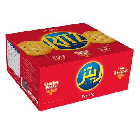 Ritz Original Crackers Biscuits 41g Pack of 16 price in UAE | Carrefour ...