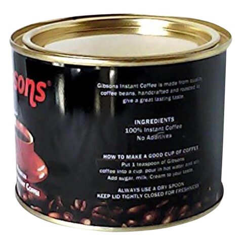 Gibsons Kenya Greatness Instant Coffee 100g