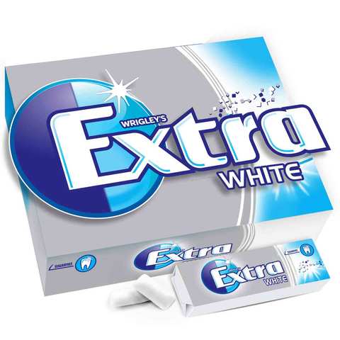 Wrigleys Extra White Peppermint Gum 14g Pack of 30 price in UAE ...