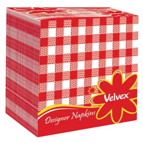 Buy VELVEX SERVIETTES RED DESIGN Online - Carrefour Kenya