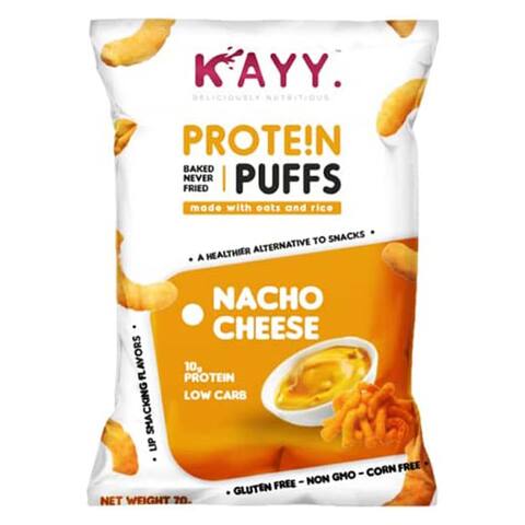 Kayy Protein Puffs - Nacho Cheese - 60 gram price in Egypt | Carrefour ...