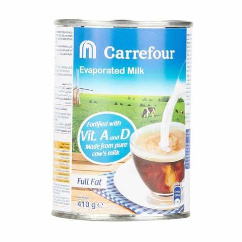 Carrefour Unsweetened Evap Milk 8% 410g price in UAE | Carrefour UAE ...