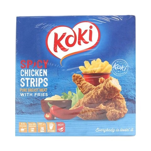 Koki Chicken Strips Hot- 400 gm Online | Carrefour Egypt