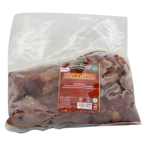 Buy Kenmeat Frozen Beef Cubes 500G Online - Carrefour Kenya