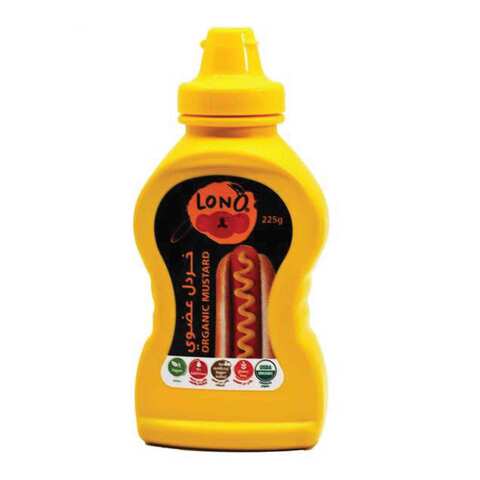 Lono Organic Mustard Paste 225g Online | Carrefour KSA