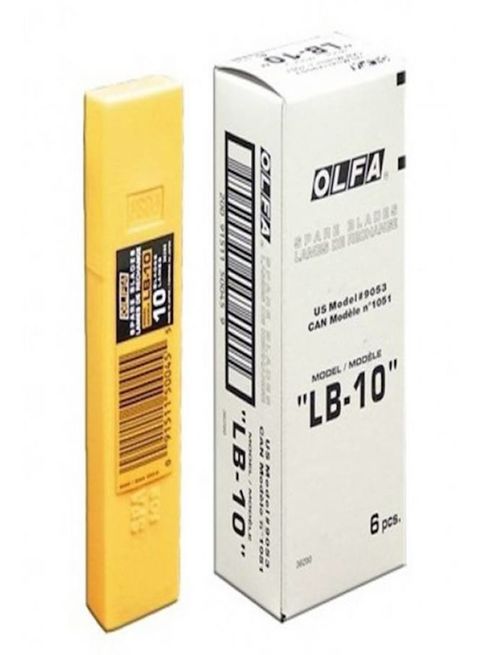 Olfa Lb-10 Heavy Duty Spare Blades 18 X 110mm 10/Pack Yellow price in ...