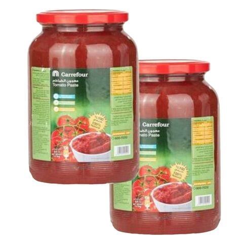 Carrefour Tomato Paste 1.1kg Pack of 2 price in UAE | Carrefour UAE ...