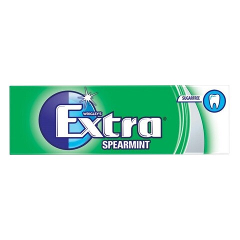 Wrigley's Extra Spearmint Chewing Gum 10 Pieces
