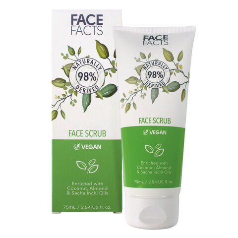 Buy Face Facts 98% Natural Face Scrub 75ml Online - Carrefour Kenya