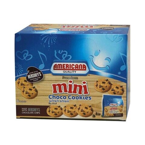 Americana Hersheys Chocolate Chips Mini Choco Cookies 280g Pack of 6 ...