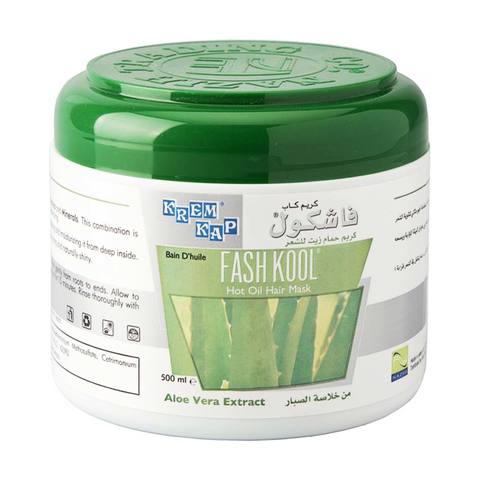 Fash kool hot oil hair mask aloe vera extract 500 ml price in Saudi ...