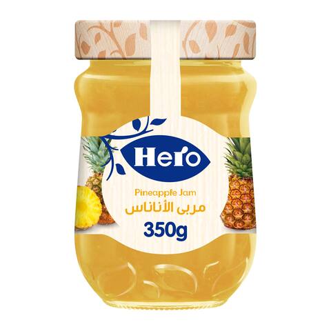 Hero Pineapple Jam - 350 gm Online | Carrefour Egypt