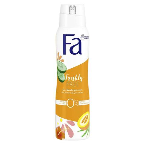 Fa Deodorant Spray with Cucumber and Melon Scent for Women - 150 ml ...