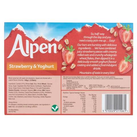 Alpen Cereal Bar Nutrition Information | Besto Blog