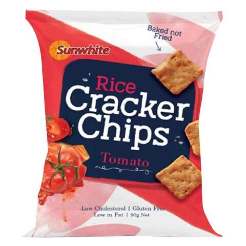 Sunwhite Tomato Rice Cracker Chips 90g price in Kuwait | Carrefour ...