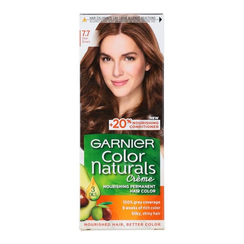 Garnier Color Naturals Creme Hair Color 7.7 Deer Brown