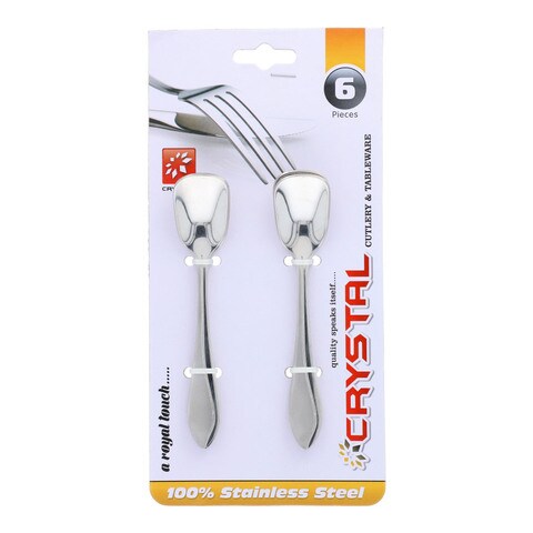 Crystal Cutlery & Tableware 6Pcs