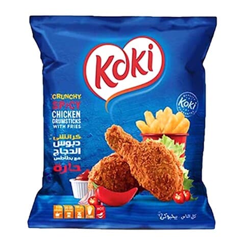 Koki Chicken Drumstick Crunchy Hot - 700 gm Online | Carrefour Egypt