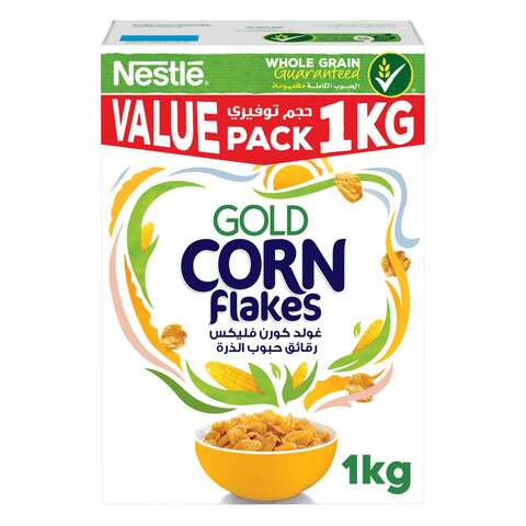Nestle Gold Corn Flakes Cereal 1kg price in Kuwait | Carrefour Kuwait ...