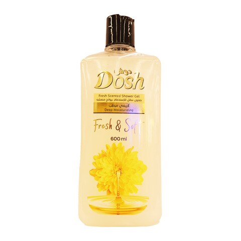 Dosh Fresh Scented Shower Gel - 600 ml Online | Carrefour Egypt