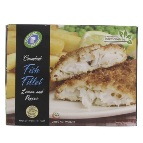 Freshly Foods Breaded Fish Fillet 240g price in Kuwait | Carrefour ...
