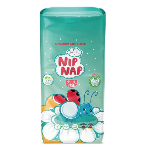 Buy Nipnap Mini/Size 2 (3-6Kgs) 48Pcs Online - Carrefour Kenya