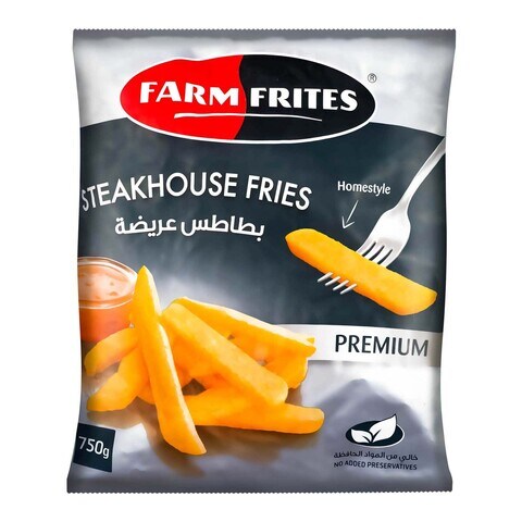 Buy Farm Frites Steak House Fries - 750 Gram Online - Shop Frozen Food ...