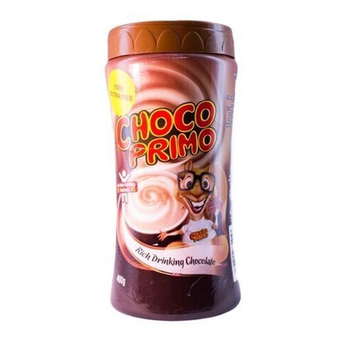 Buy Choco Primo Rich Drinking Chocolate Powder 400g Online - Carrefour ...