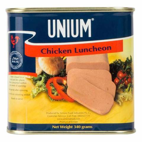 Unium Chicken Luncheon Meat 340g price in UAE | Carrefour UAE ...