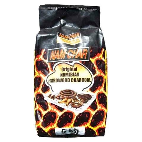Namchar Nambian Hardwood Charcoal Black 5kg price in UAE | Carrefour ...