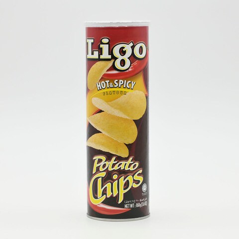 Ligo Potato Chips Hot Spicy 160 g price in Saudi Arabia | Carrefour ...
