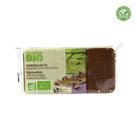 Carrefour Bio Organic Milk Chocolate Rice Cake 90g price in UAE ...