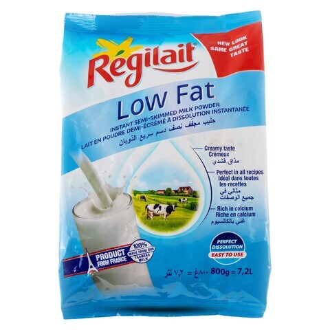 Regilait Instant Semi-Skimmed Milk Powder 800g price in UAE | Carrefour ...