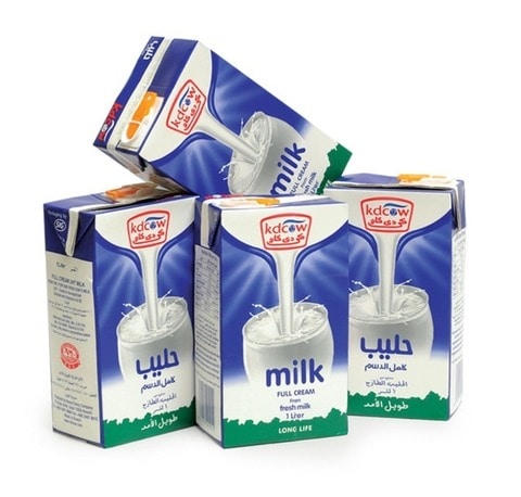 KDCOW UHT MILK FULL CREAM 1LX4 price in Kuwait | Carrefour Kuwait ...