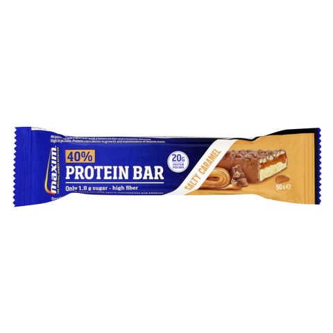 Maxim Salty Caramel 40% Protein Bar 50g price in Kuwait | Carrefour ...