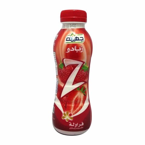 Juhayna Zabado Strawberry Yogurt Drink - 440 ml price in Egypt ...