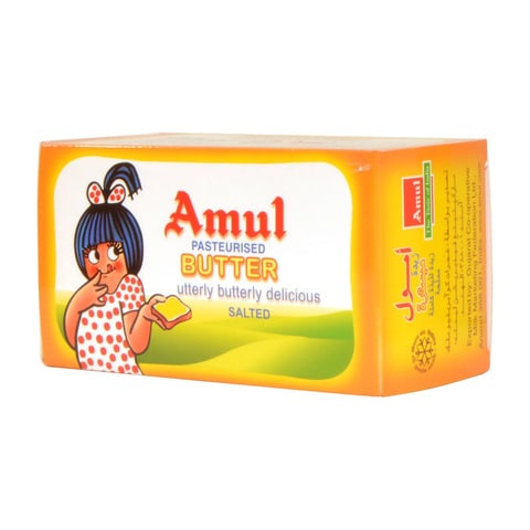 Amul Pasteurised Salted Butter 500g price in UAE | Carrefour UAE ...