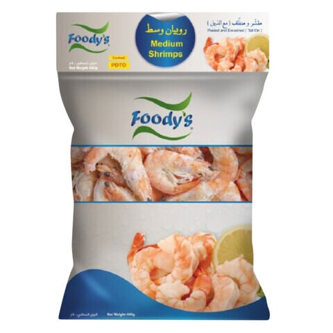 Foodys Frozen Medium Shrimp 400g price in Kuwait | Carrefour Kuwait ...
