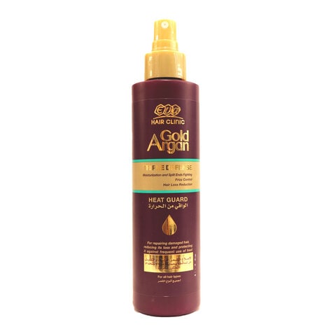 Eva Hair Clinic Gold Argan Heat Guard Spray - 200ml Online | Carrefour ...