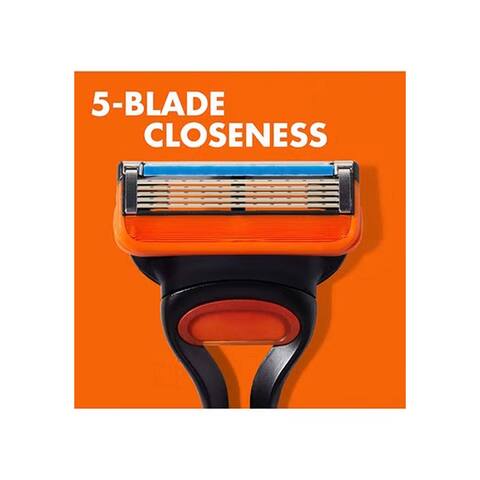 Gillette Fusion Handle with 5 Blades Online | Carrefour Egypt