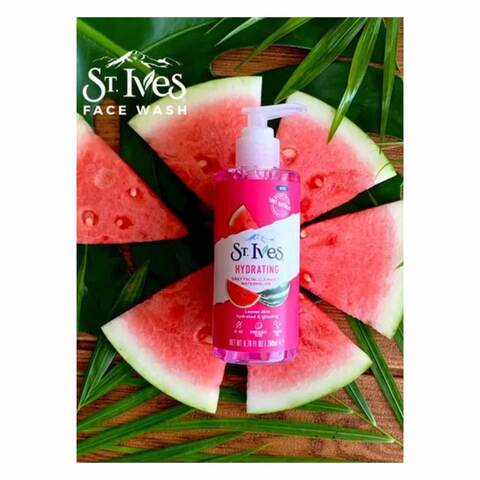 Buy St. Ives Hydrating Watermelon Daily Facial Cleanser 200ml Online ...